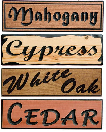 Wood Carved Log Sign Address Home Ranch RV Camping Signs – ohyeafab llc