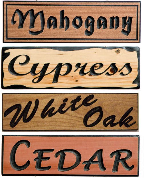 Wood Carved Log Sign Address Home Ranch RV Camping Signs – ohyeafab llc